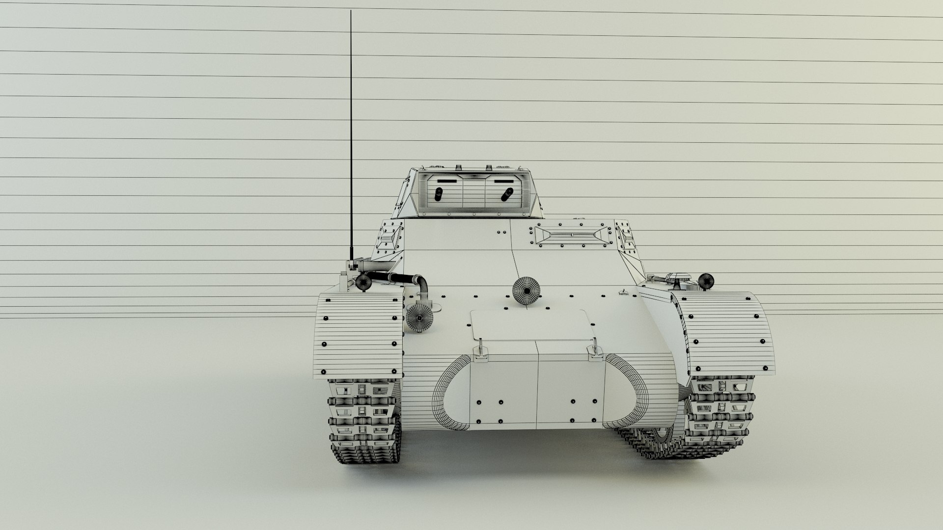 Pz Kpfw I Ausf B Military Tank Model - TurboSquid 2374502