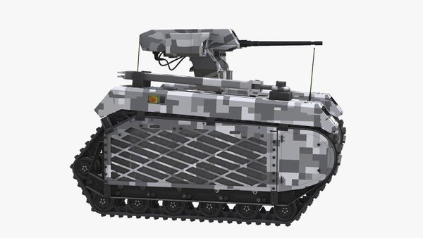 modelo 3d Combate THeMIS con deFNder Medium RCWS - TurboSquid 1840589