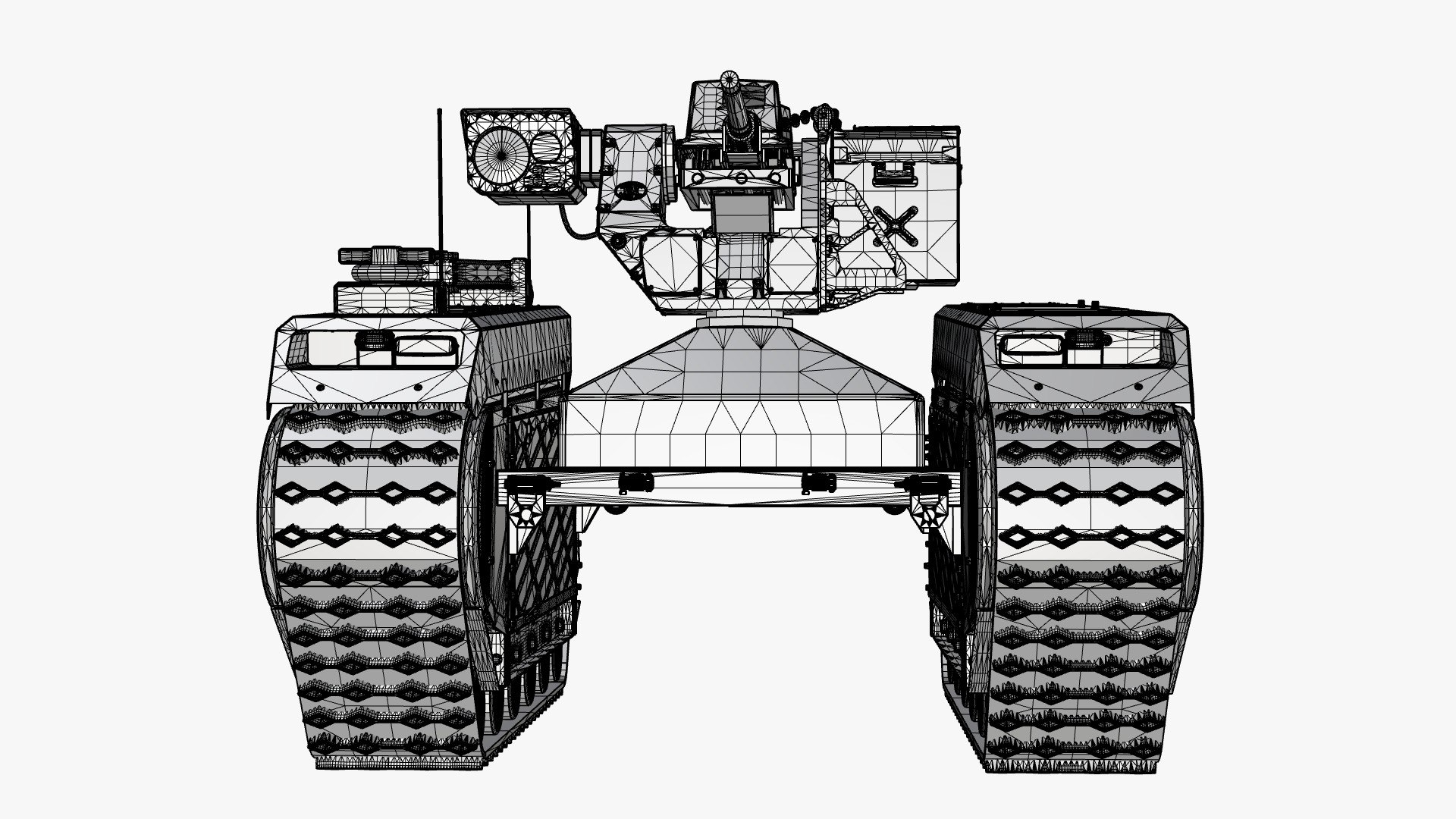 THeMIS Combat With DeFNder Medium RCWS 3D Model - TurboSquid 1840589