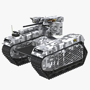 3d irobot warrior 710 model