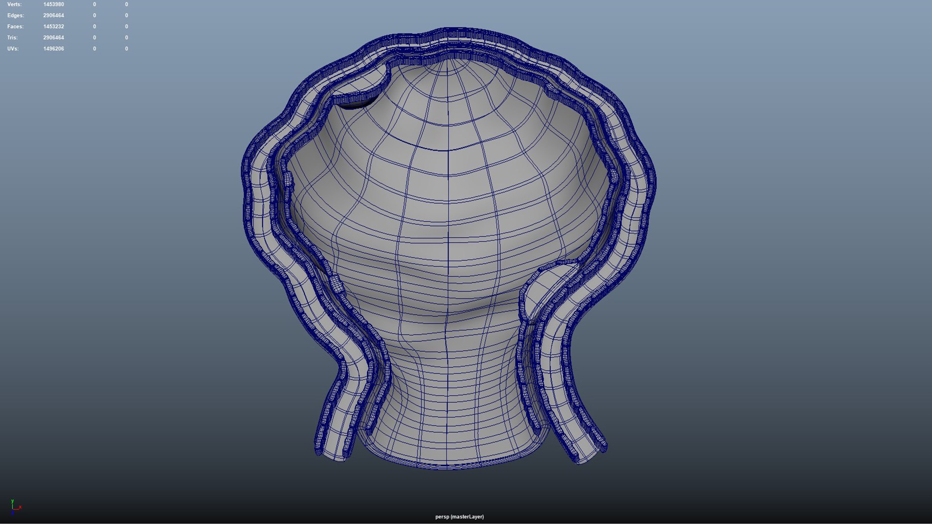 3D Alveoli Wall Section Model - TurboSquid 2187669