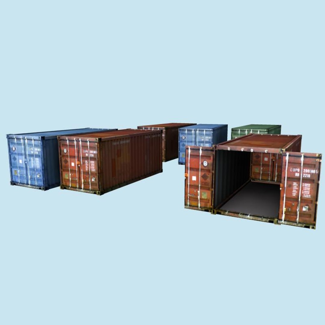 3ds Iso Shipping Container