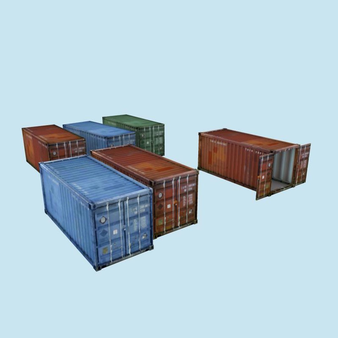 3ds Iso Shipping Container