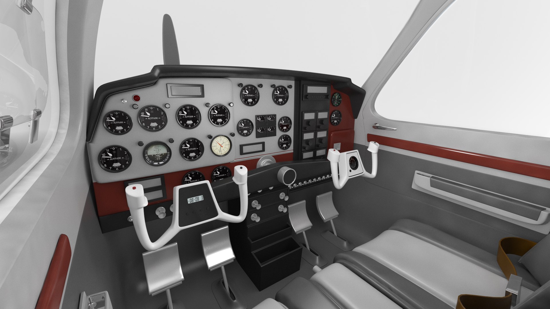 Single engined aircraft v 3D model - TurboSquid 1555089