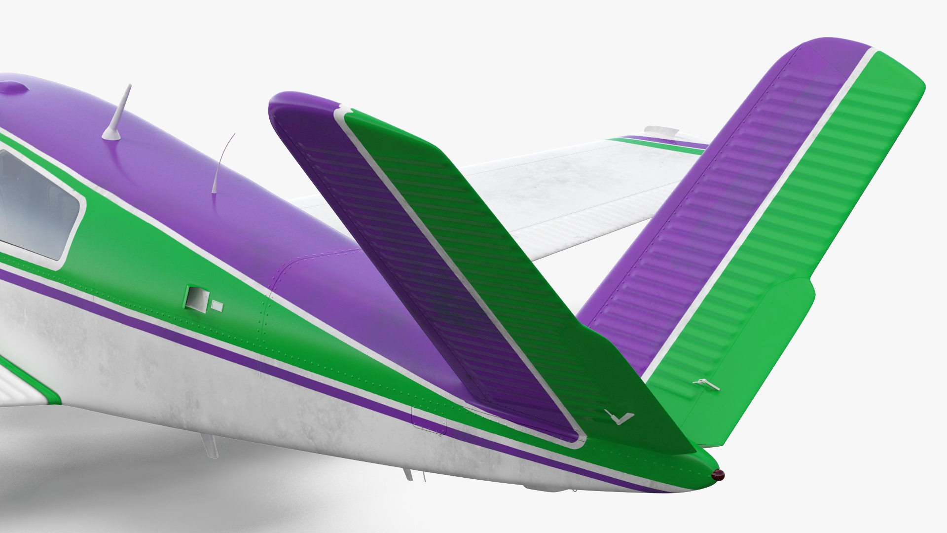 Single engined aircraft v 3D model - TurboSquid 1555089