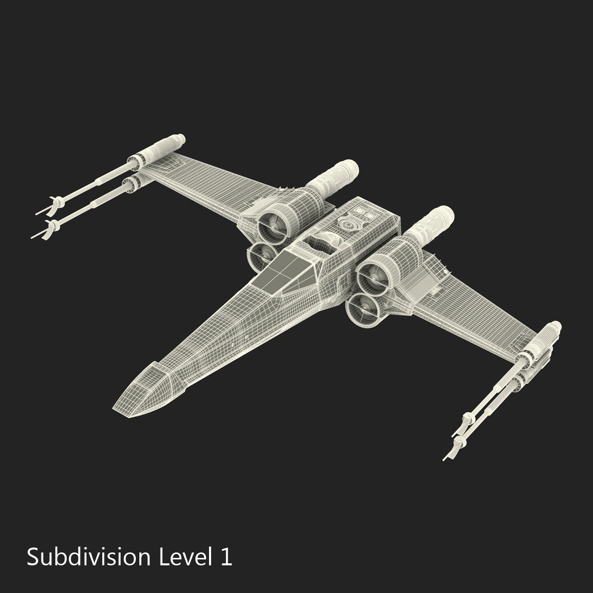 star wars x-wing starfighter max