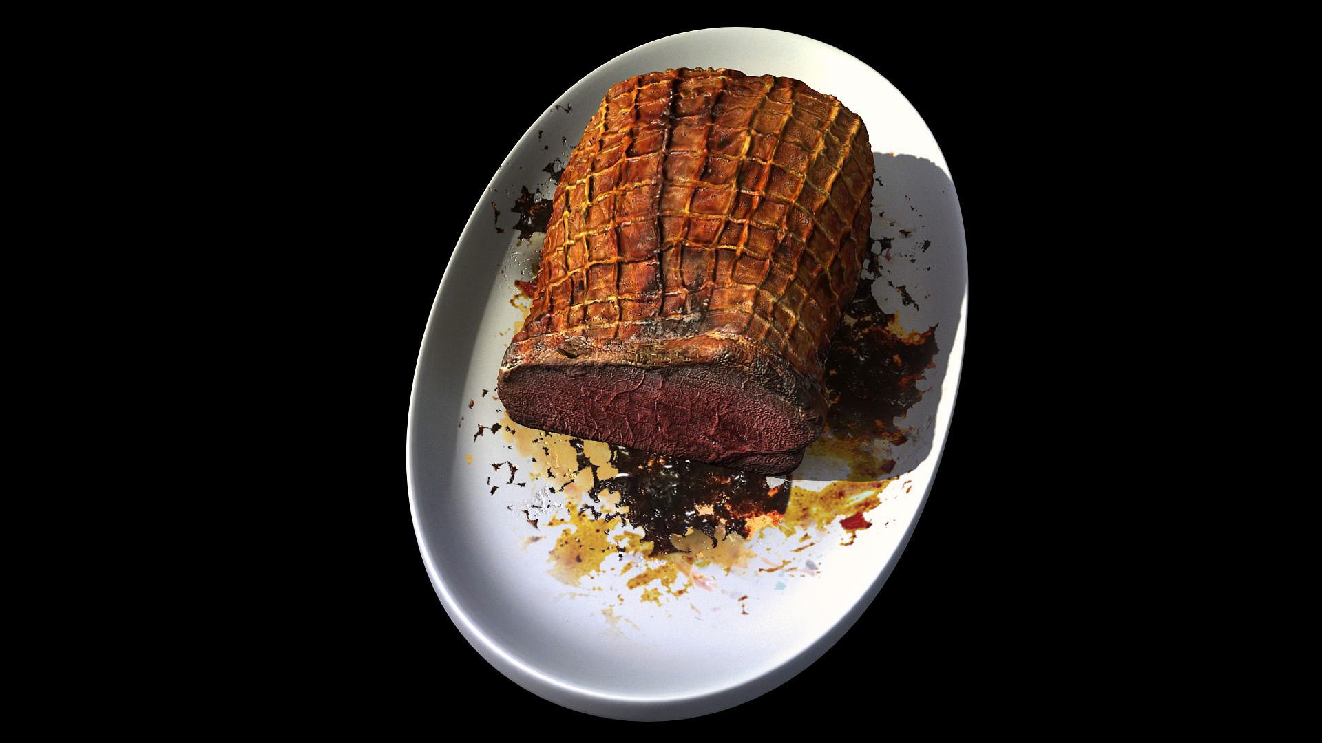 Roast Beef 3D Model - TurboSquid 2275956