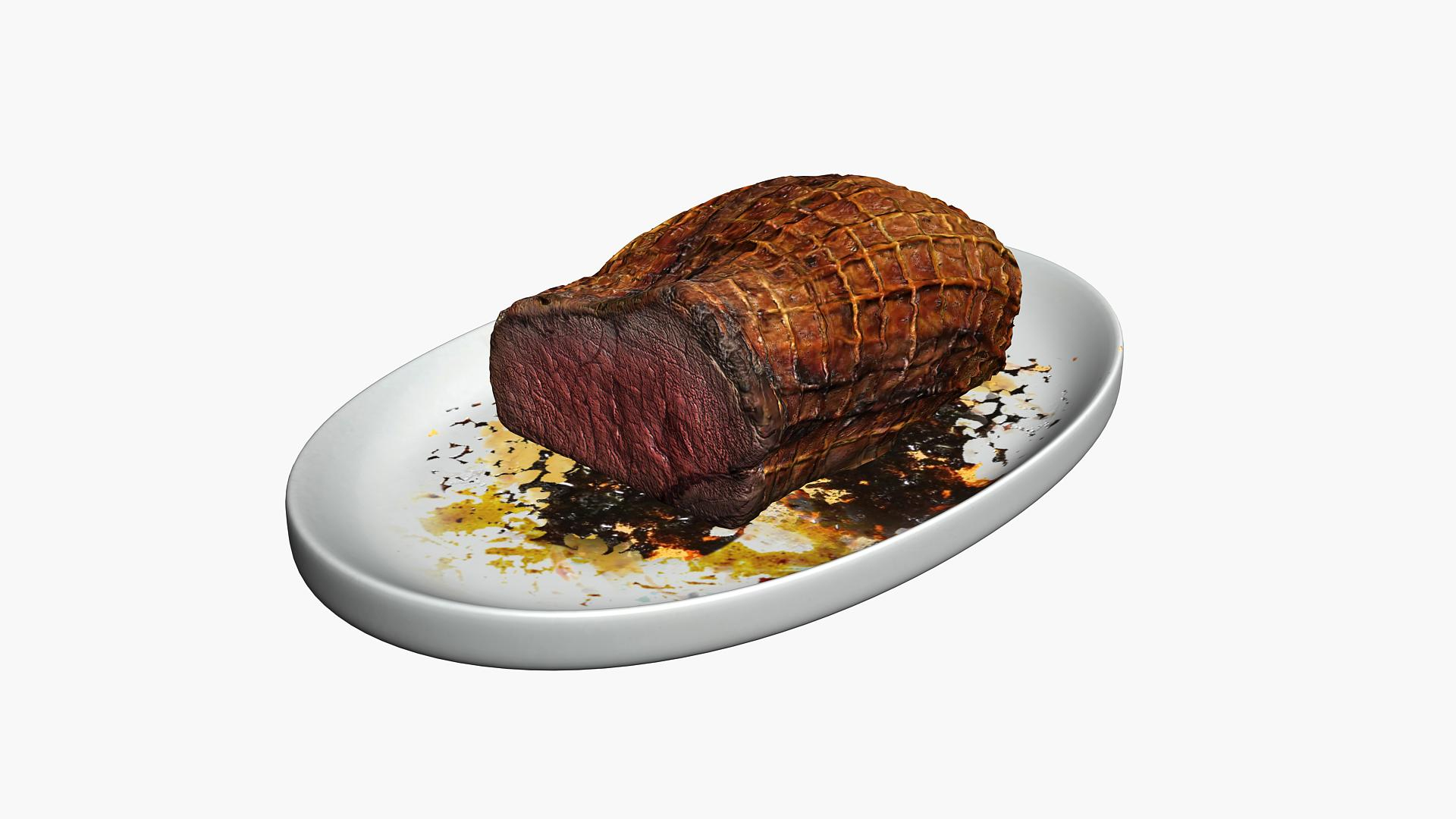 Roast Beef 3D Model - TurboSquid 2275956