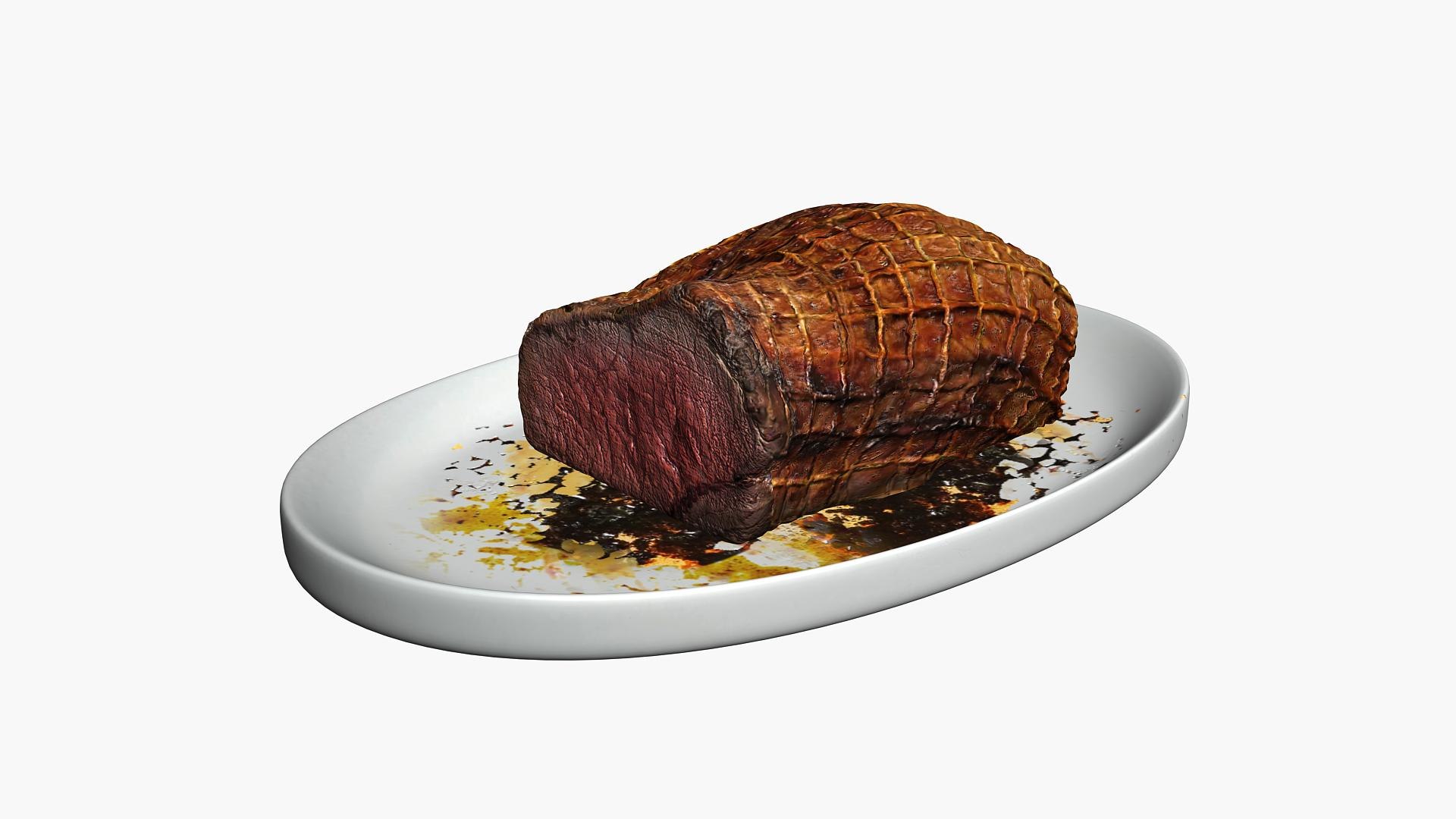 Roast Beef 3D Model - TurboSquid 2275956