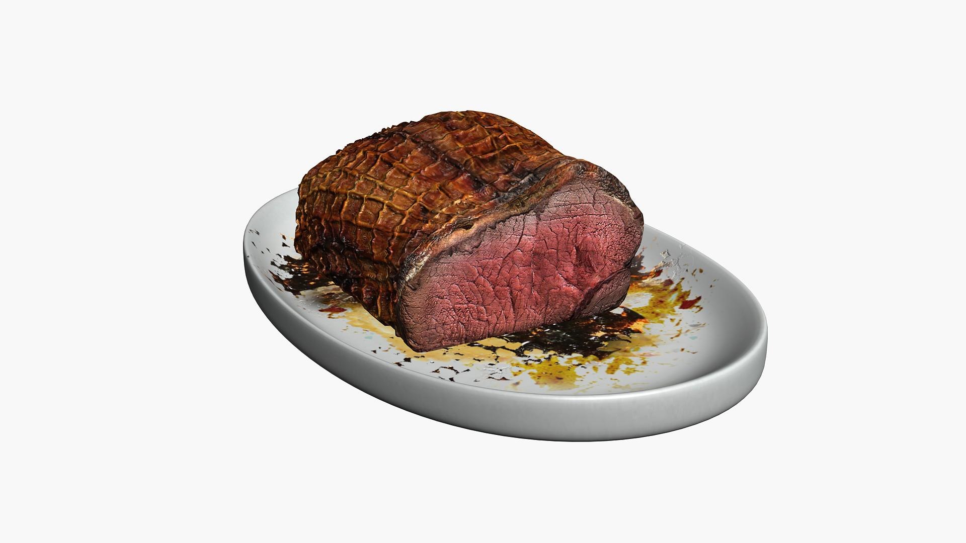 Roast Beef 3D Model - TurboSquid 2275956