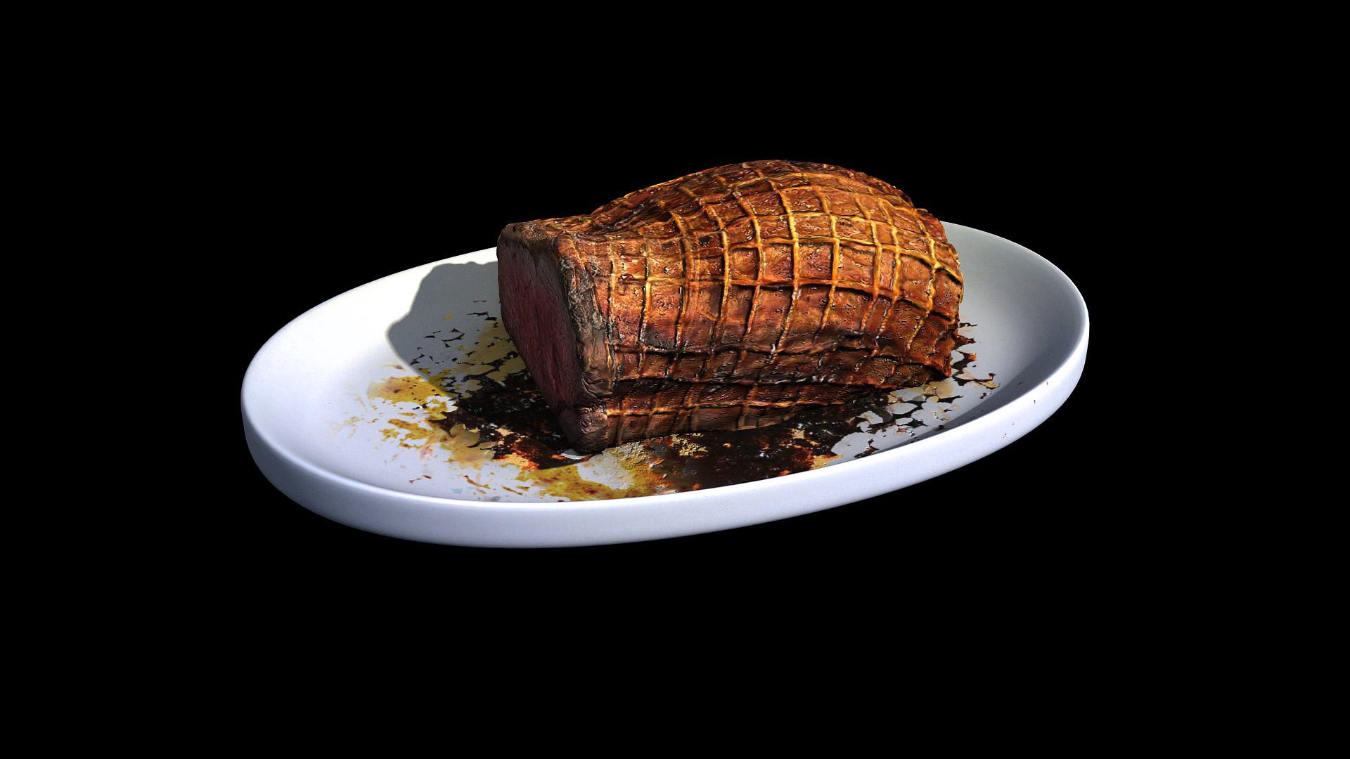 Roast Beef 3D Model - TurboSquid 2275956