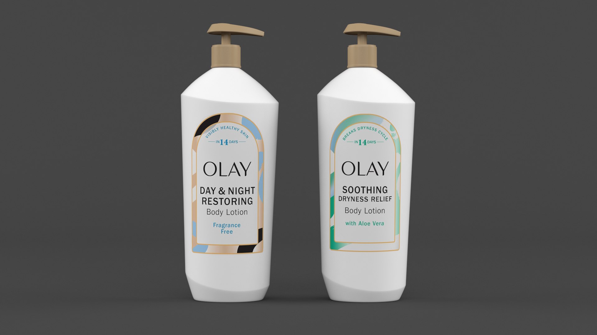 Olay Body Lotion 3D Model - TurboSquid 2461119