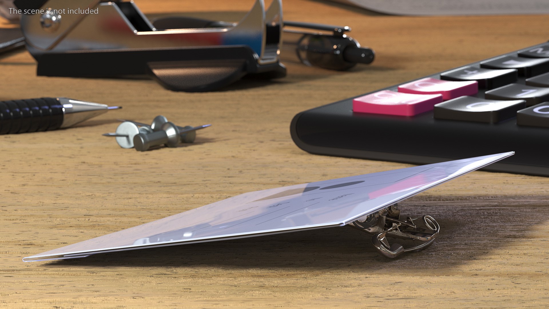 3D Name Badge Holder With Clip And Pin Model - TurboSquid 1786830