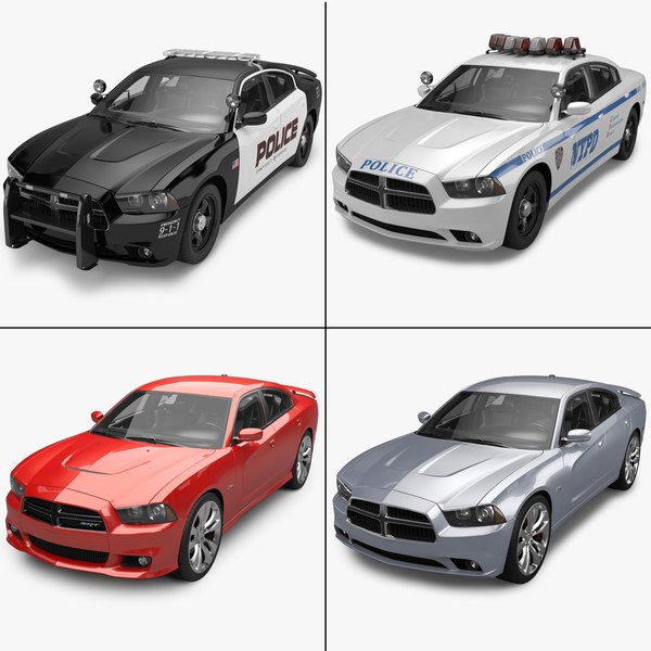 3D модель Додж Чарджер - TurboSquid 2452745