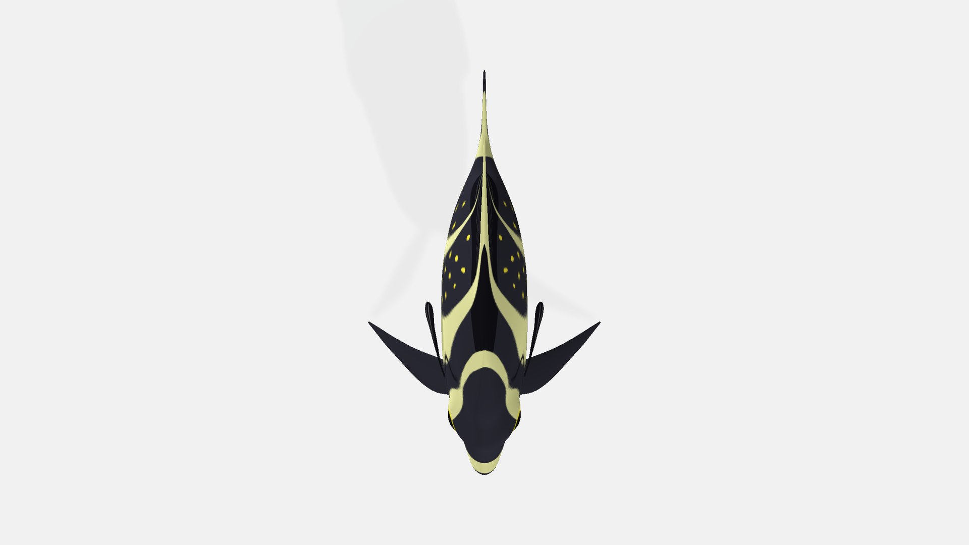 3D Angelfish - TurboSquid 2304377