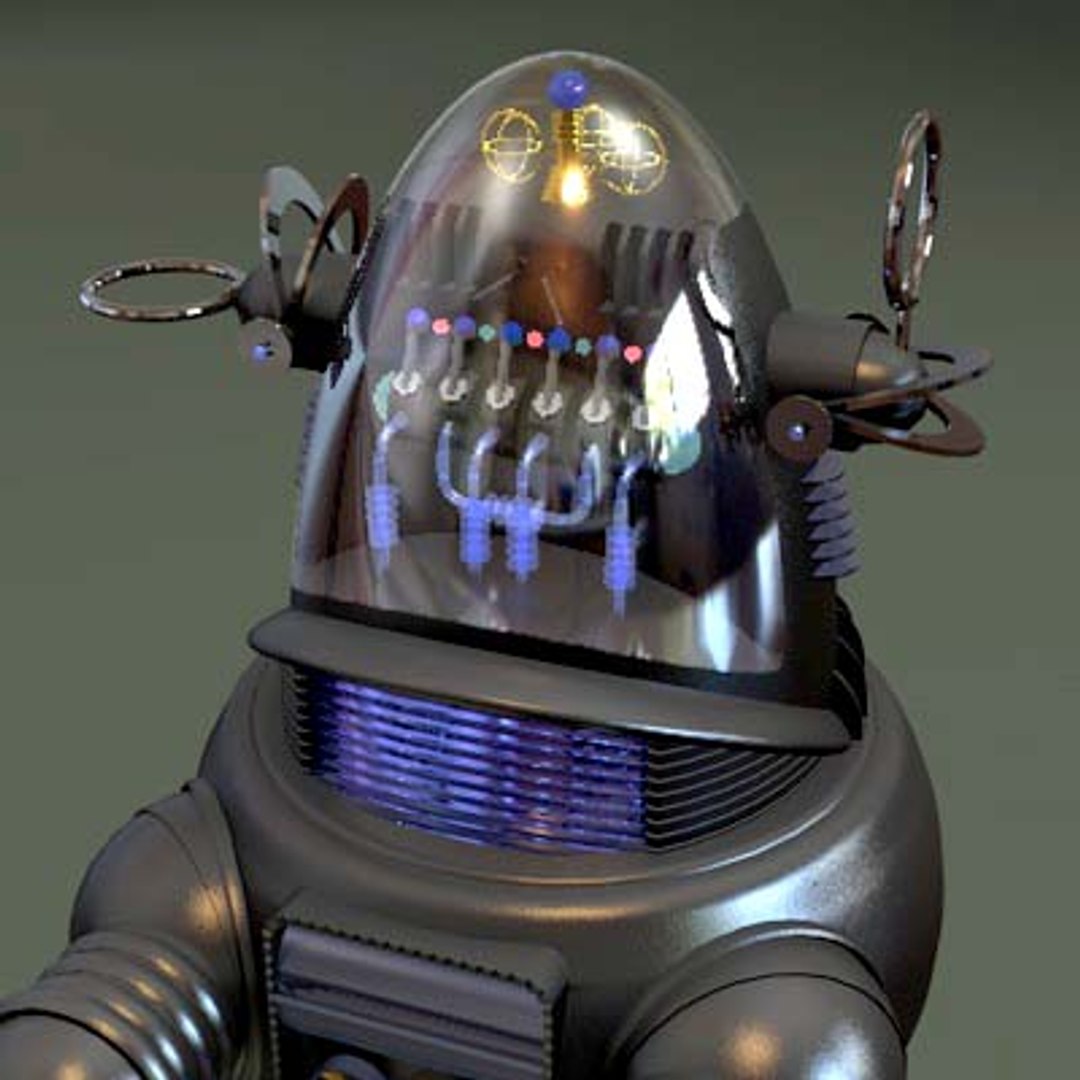 Robie Robot 3d Model