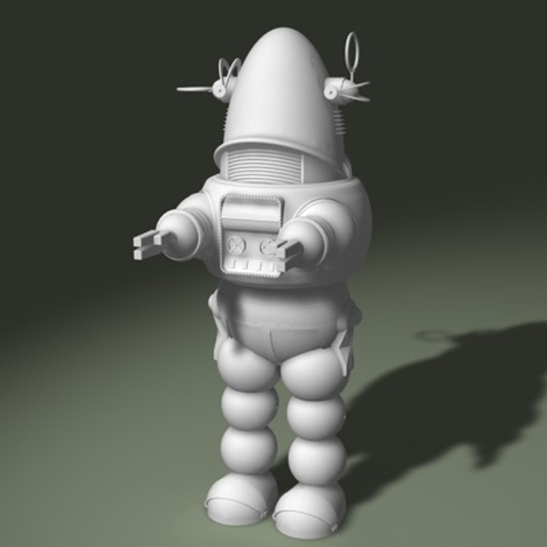 Robie Robot 3d Model