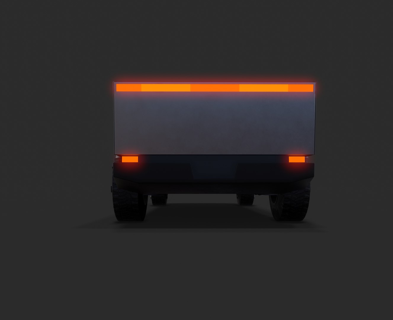 Tesla Cybertruck Cyber 3D Model - TurboSquid 1673968