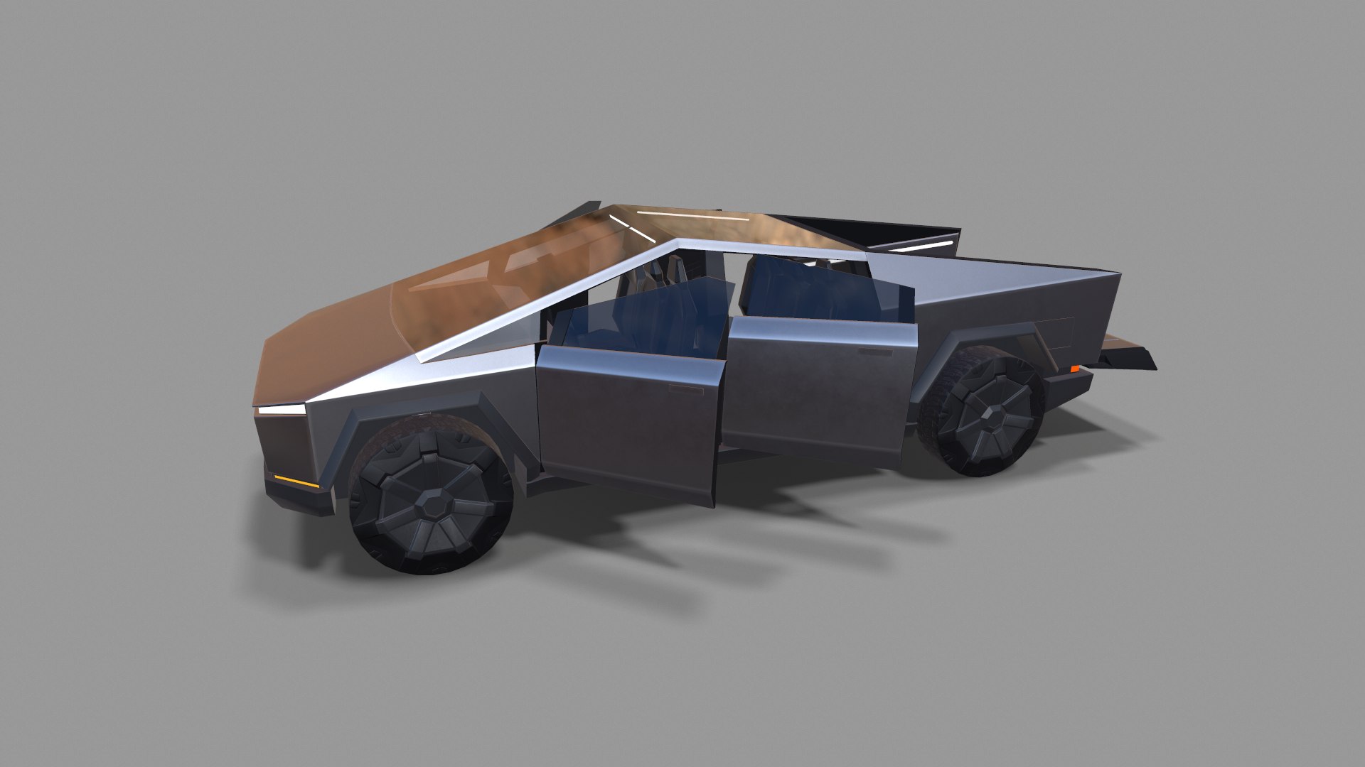 Tesla cybertruck cyber 3D model - TurboSquid 1673968
