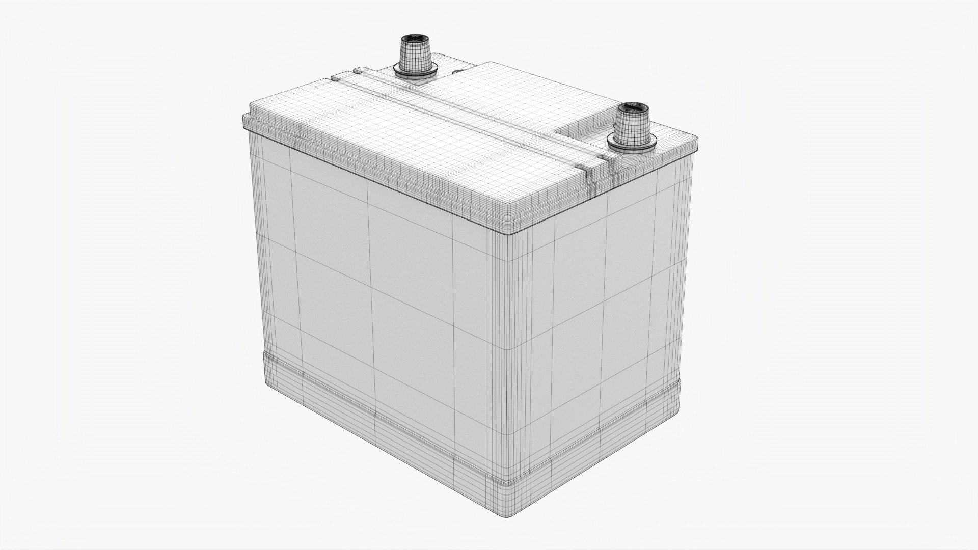 3D Car Battery 02 Model - TurboSquid 1777166
