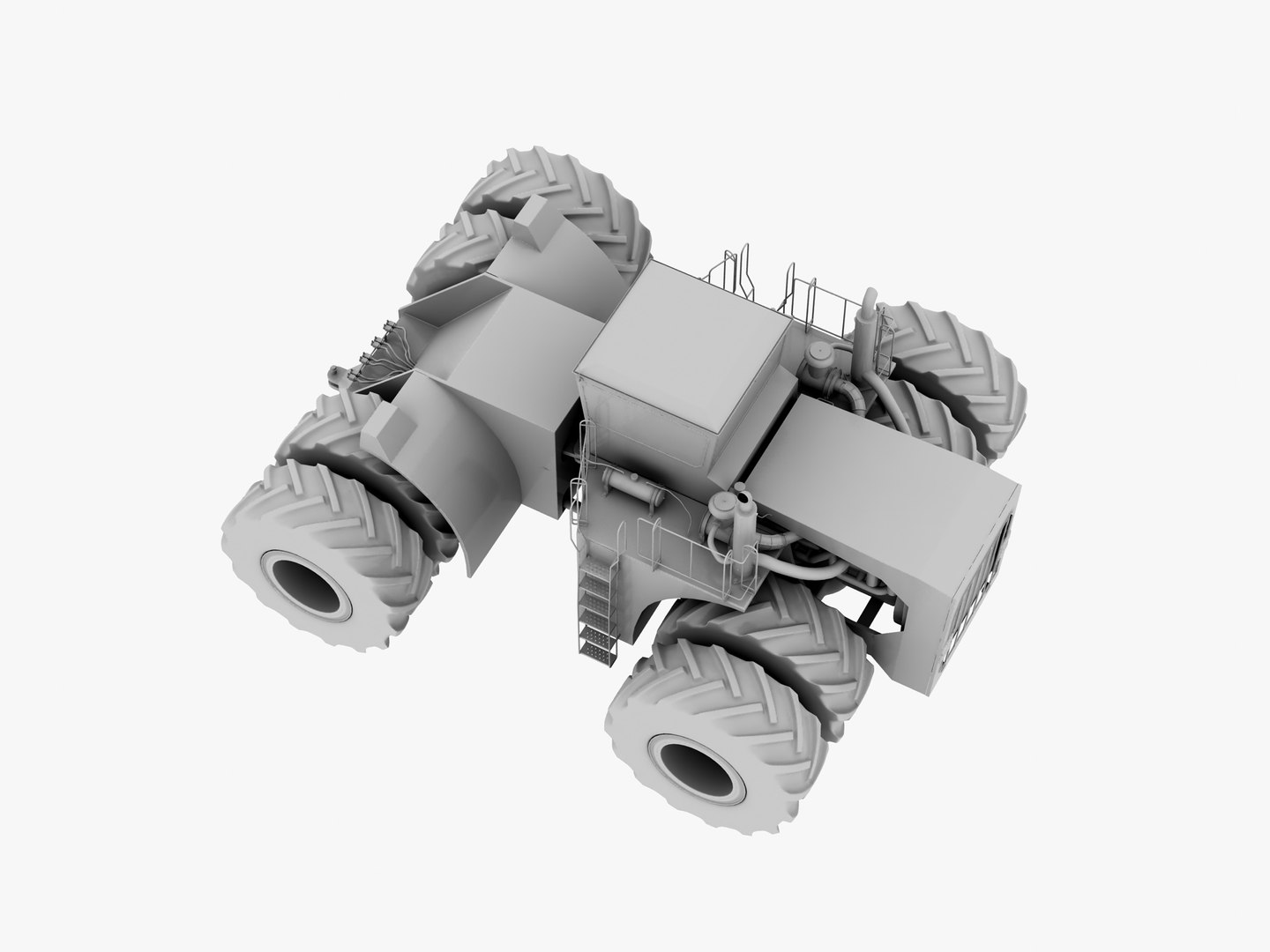 Big Bud 747 3D Model - TurboSquid 1361880