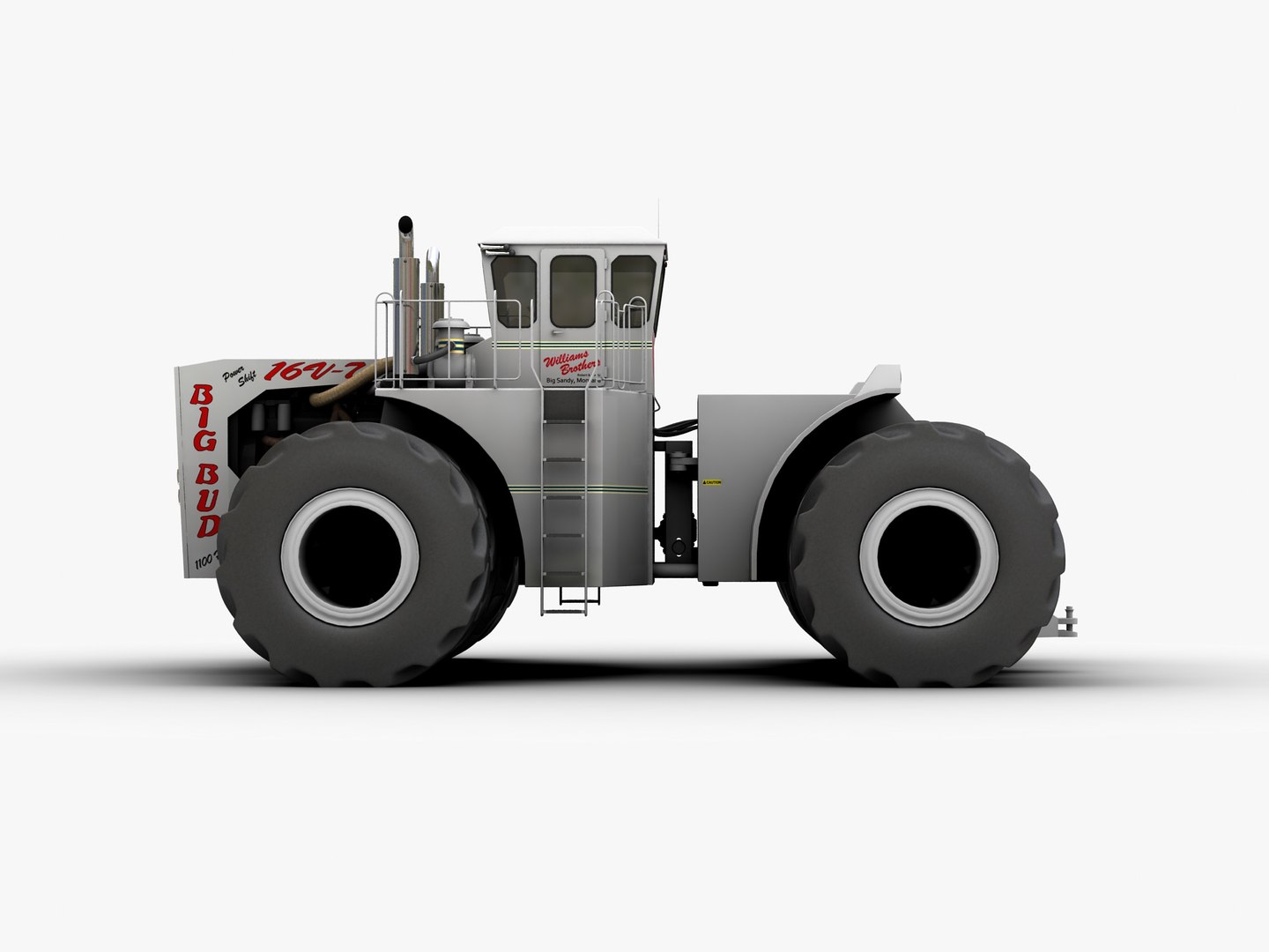 Big Bud 747 3D Model - TurboSquid 1361880