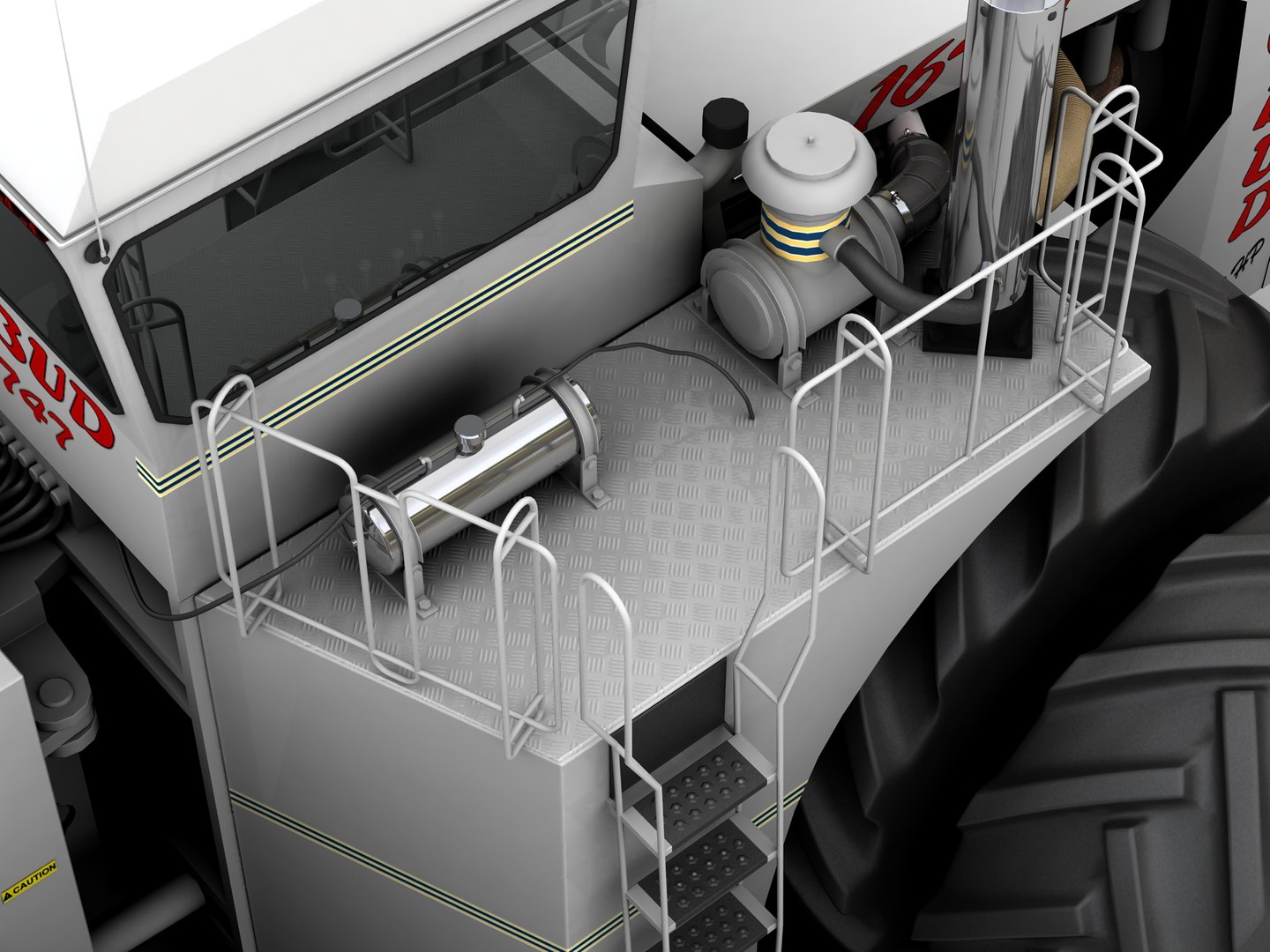 Big Bud 747 3D Model - TurboSquid 1361880