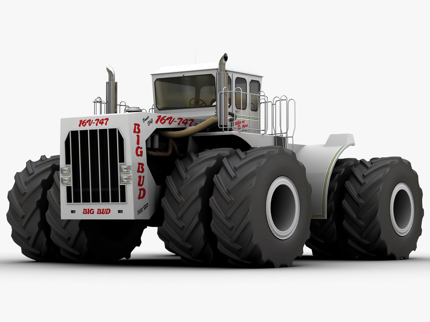 Big bud 747 3D model - TurboSquid 1361880