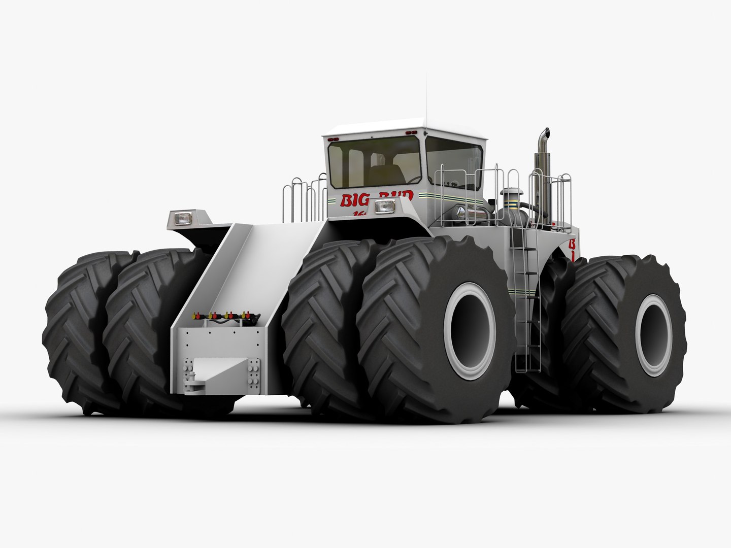 Big Bud 747 3D Model - TurboSquid 1361880