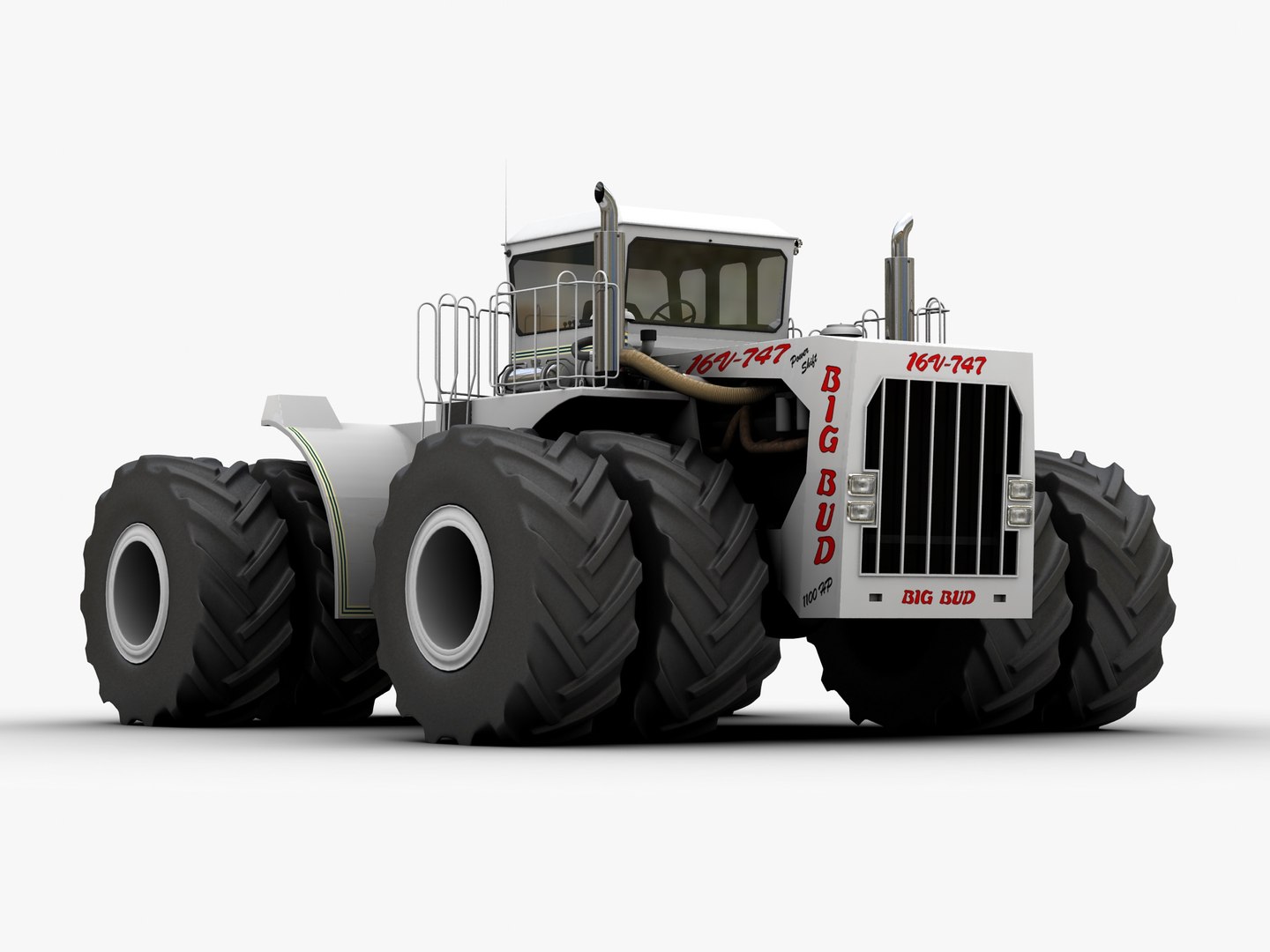 Big Bud 747 3D Model - TurboSquid 1361880