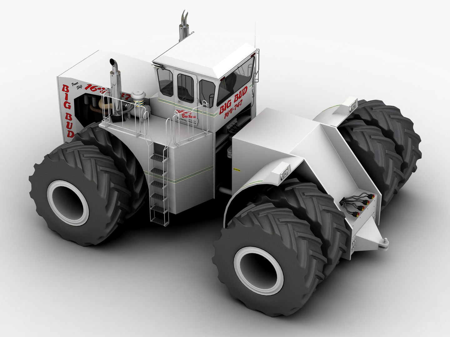 Big bud 747 3D model - TurboSquid 1361880