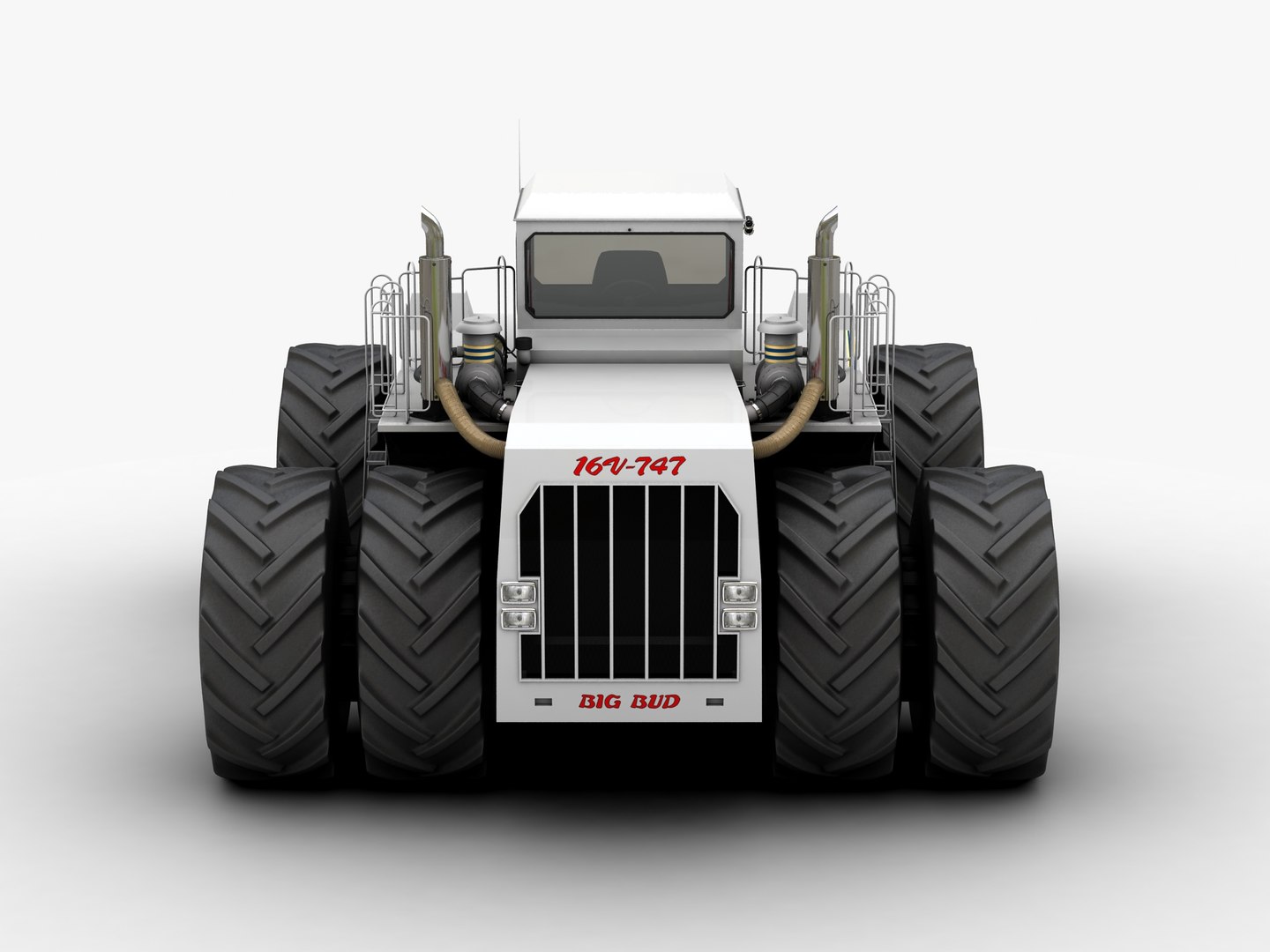 Big Bud 747 3D Model - TurboSquid 1361880