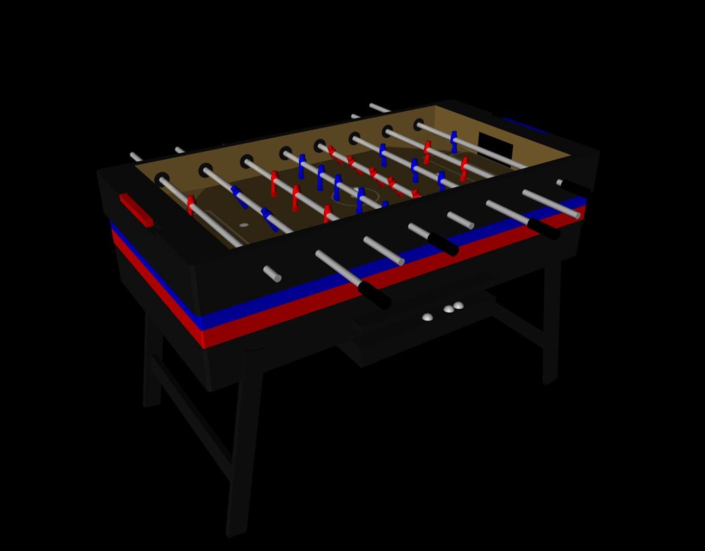 Cinema4d Kickertisch