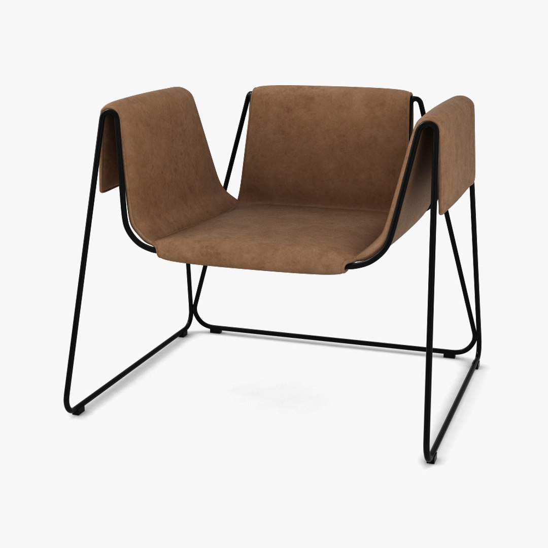 Frag Stefania Andorlini Arche Lounge chair 3D 모델 - TurboSquid 2076575