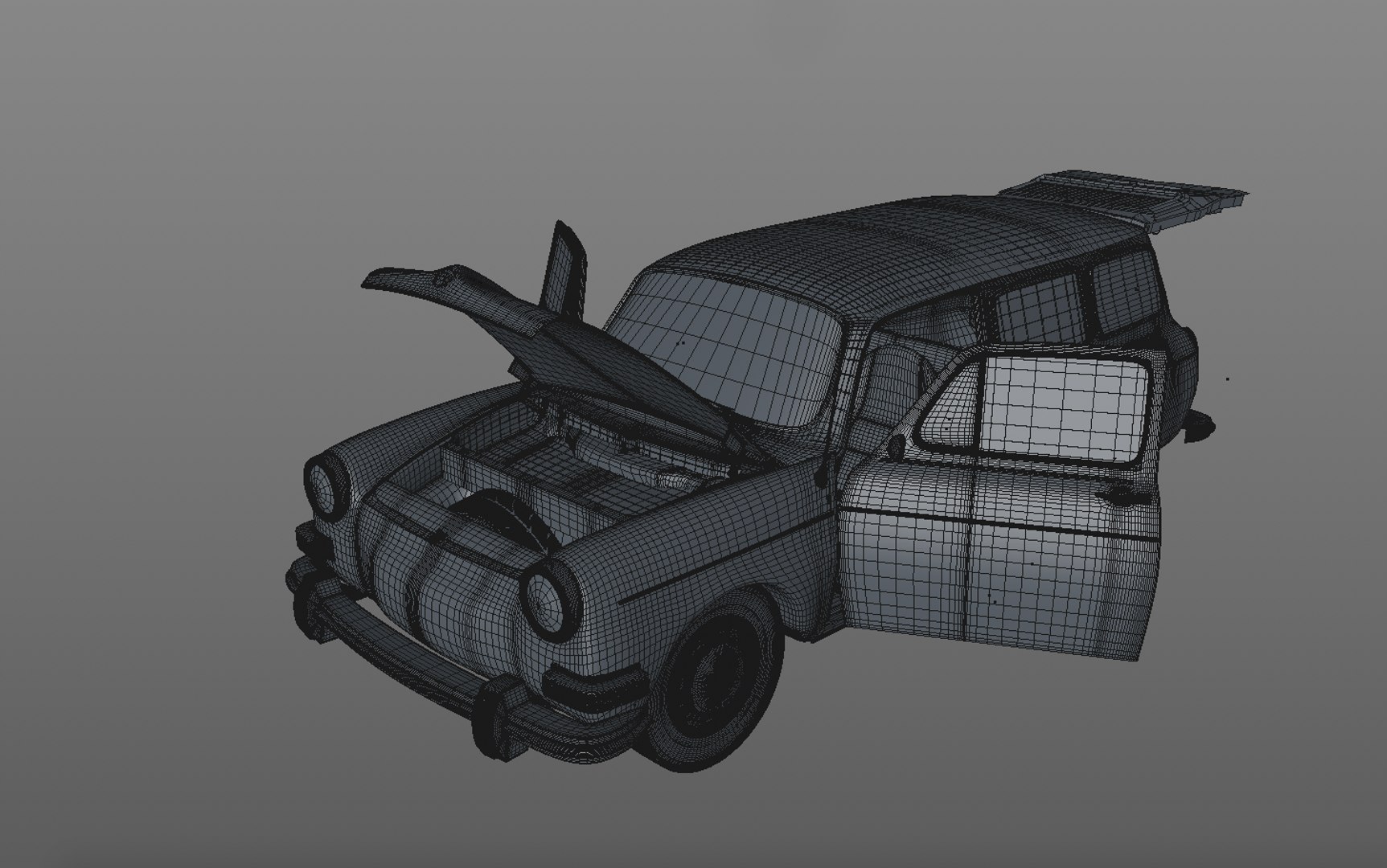 Volkswagen type 36 3D model - TurboSquid 1410787