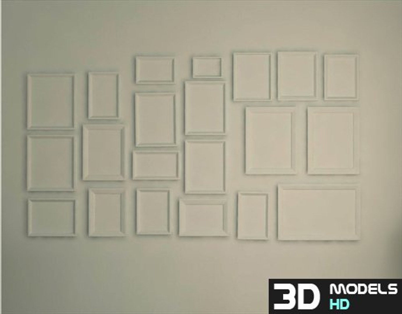 3d Model Frames Pack 1