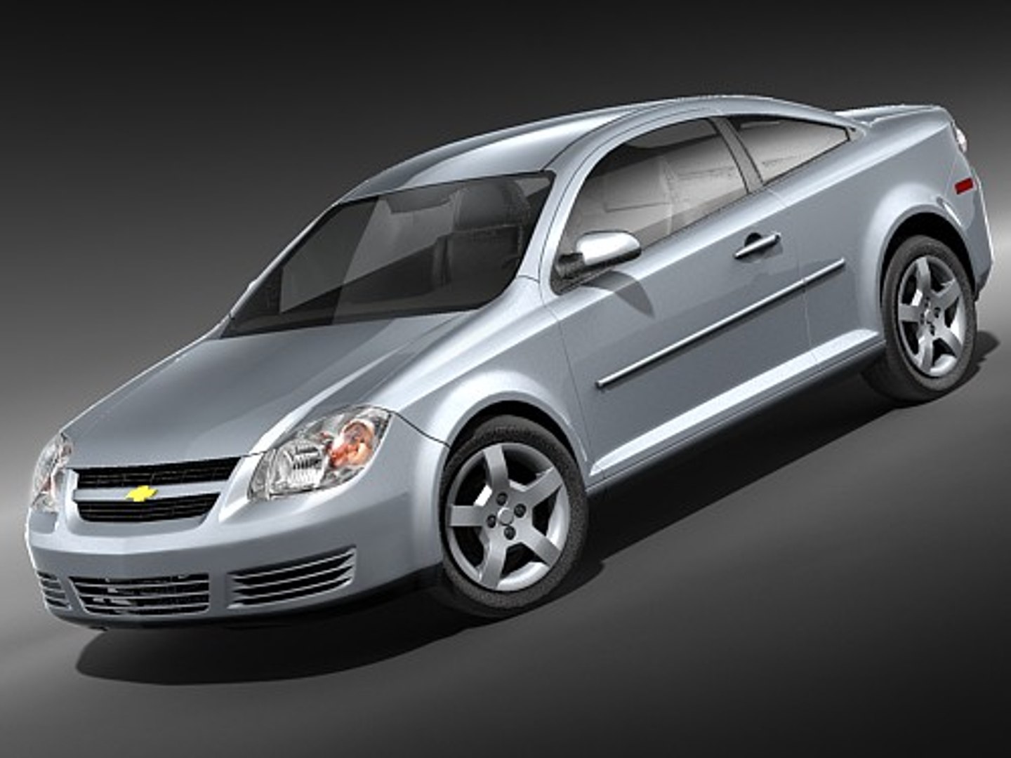 3d model chevrolet cobalt coupe sport