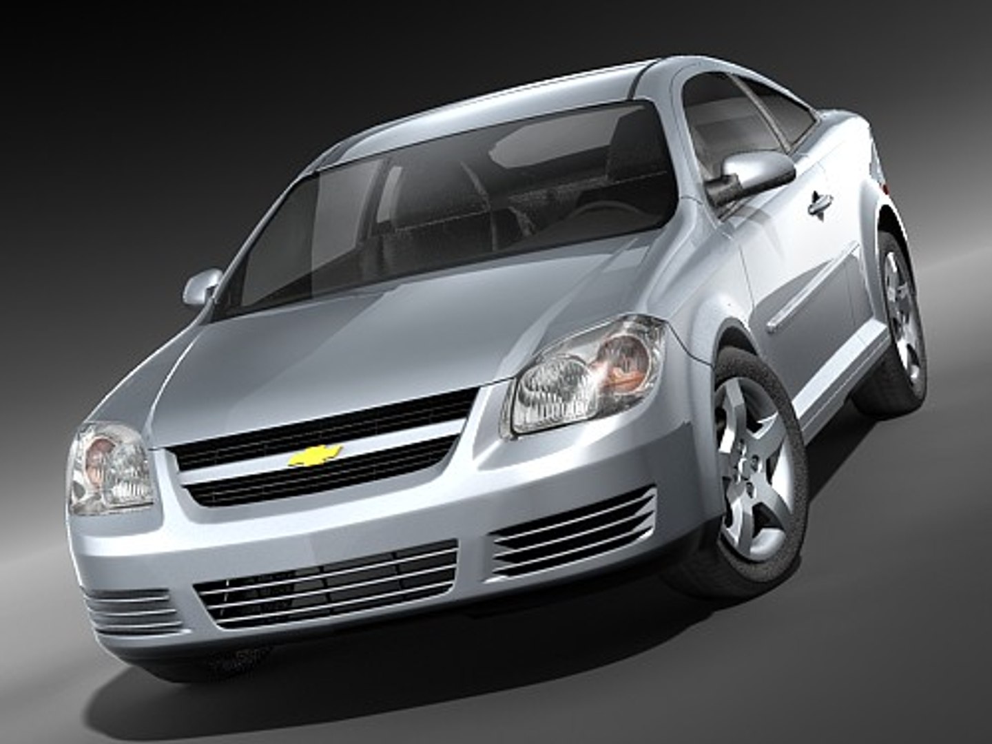 3d model chevrolet cobalt coupe sport