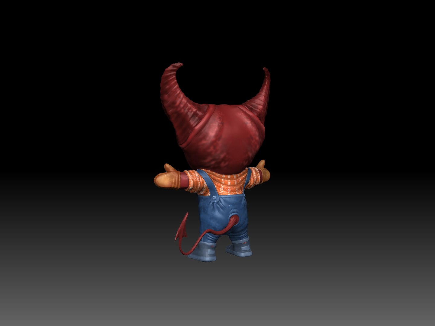 3D Cartoony Demon Character - TurboSquid 1744830