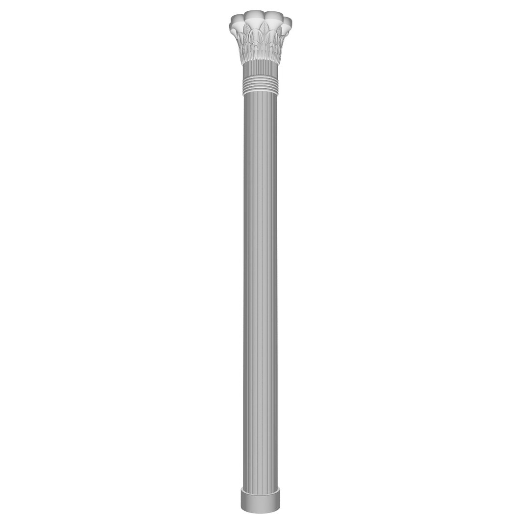 Modern Column 3d Max