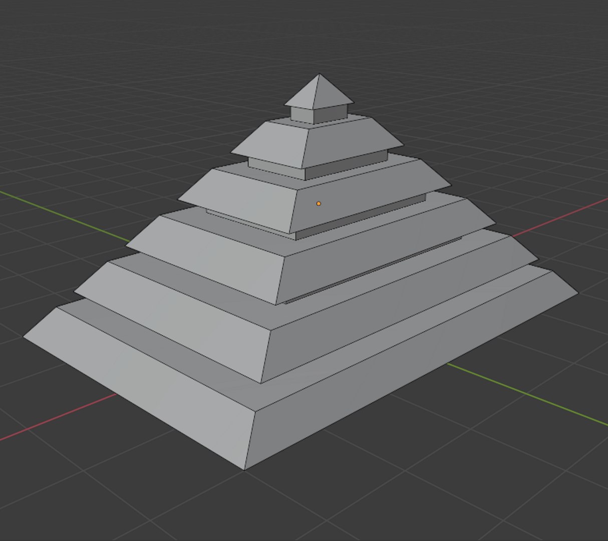 Rectangular Pyramidal Structure 3D - TurboSquid 1952304