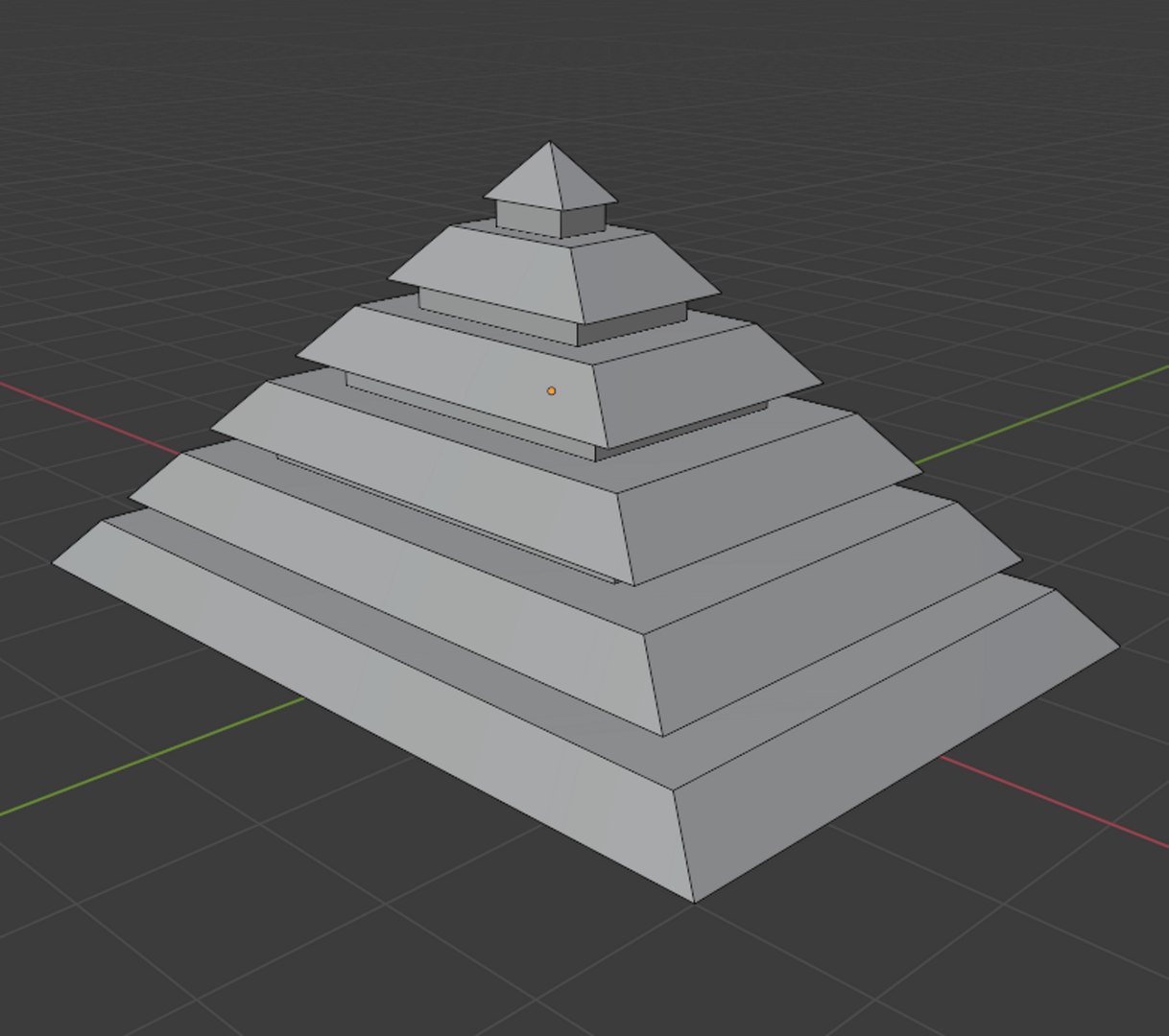 Rectangular Pyramidal Structure 3D - TurboSquid 1952304