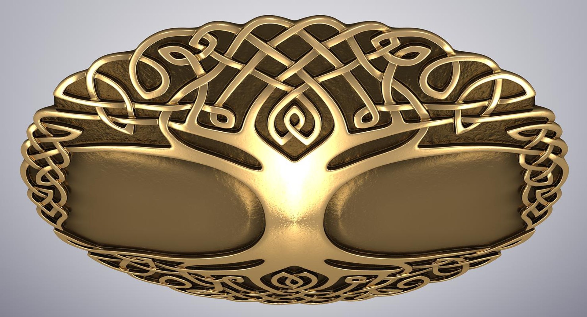 Celtic Ornament Tree - 3d Obj