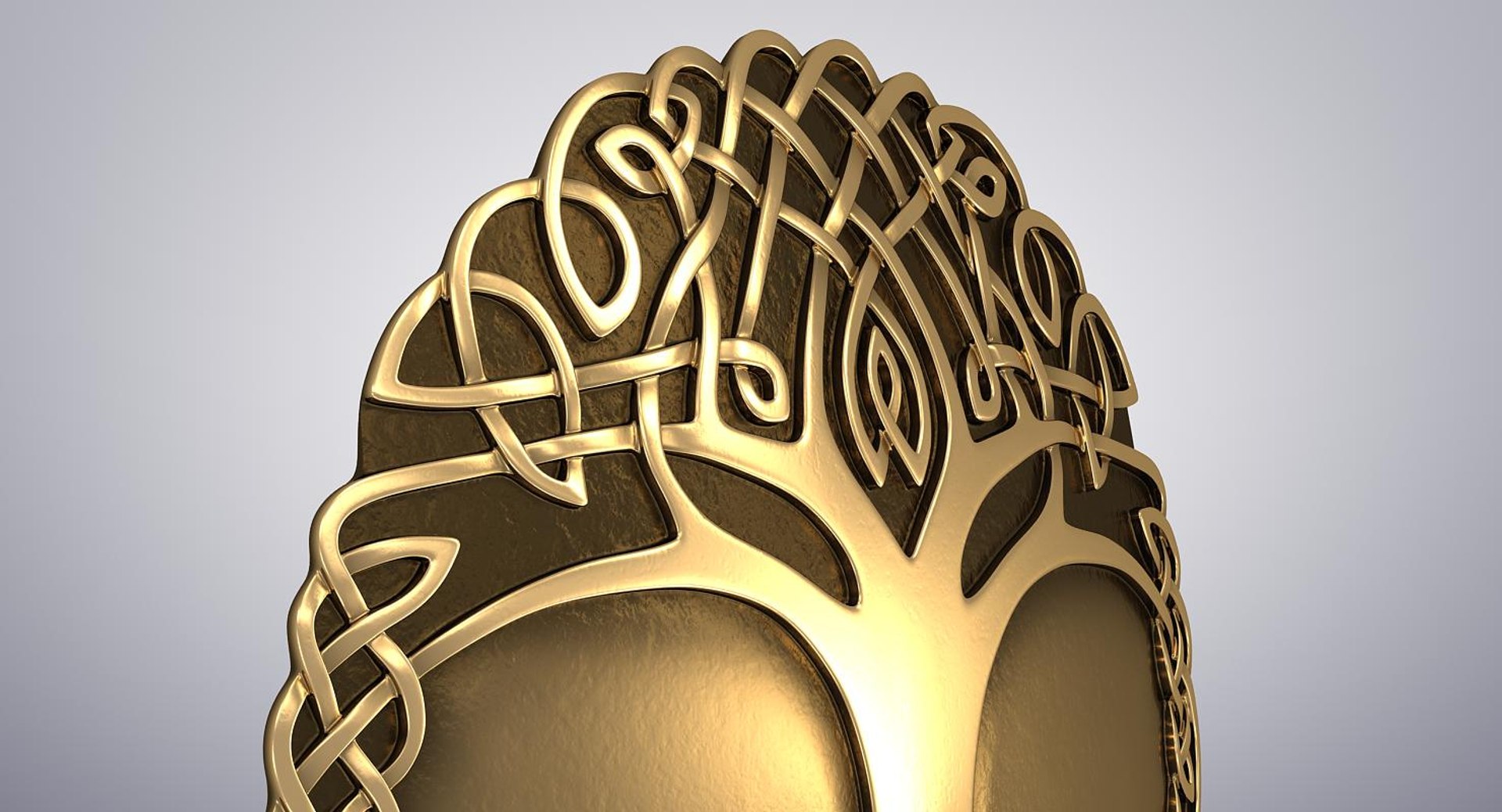 Celtic Ornament Tree - 3d Obj