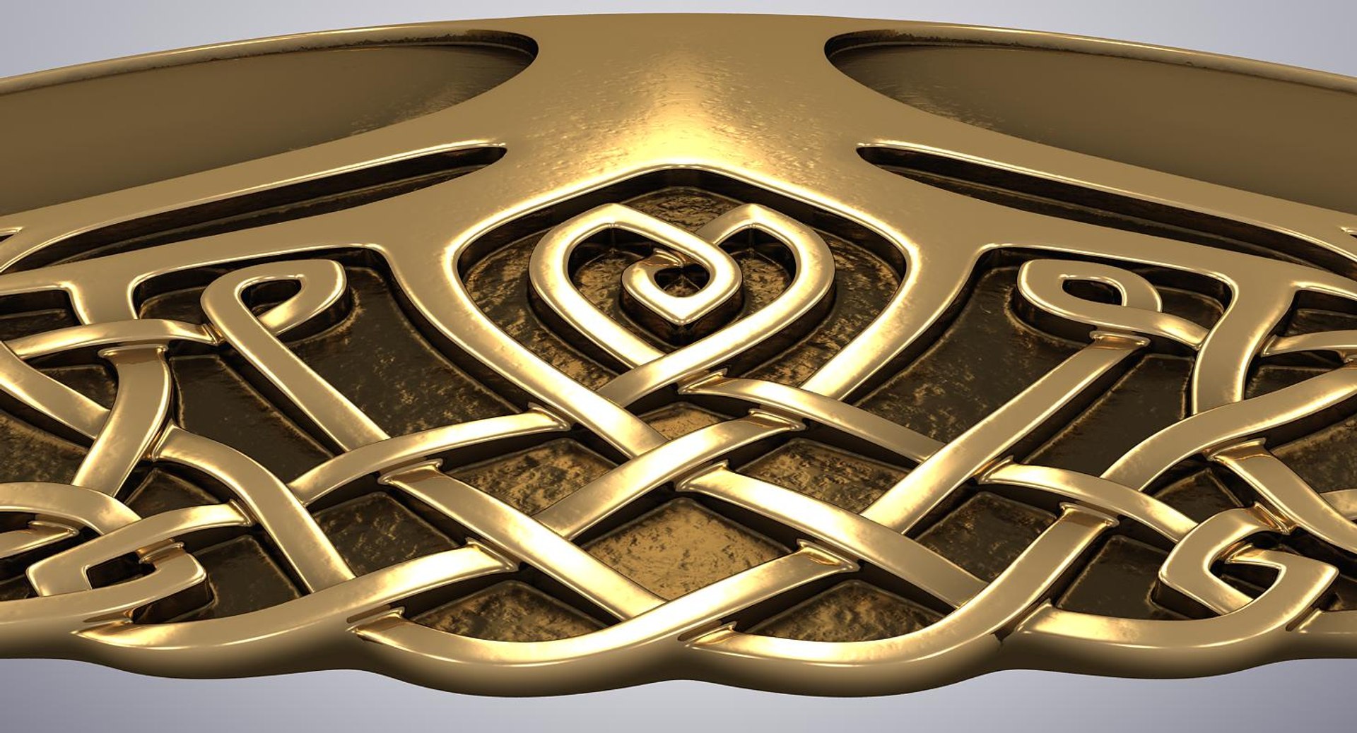 Celtic Ornament Tree - 3d Obj
