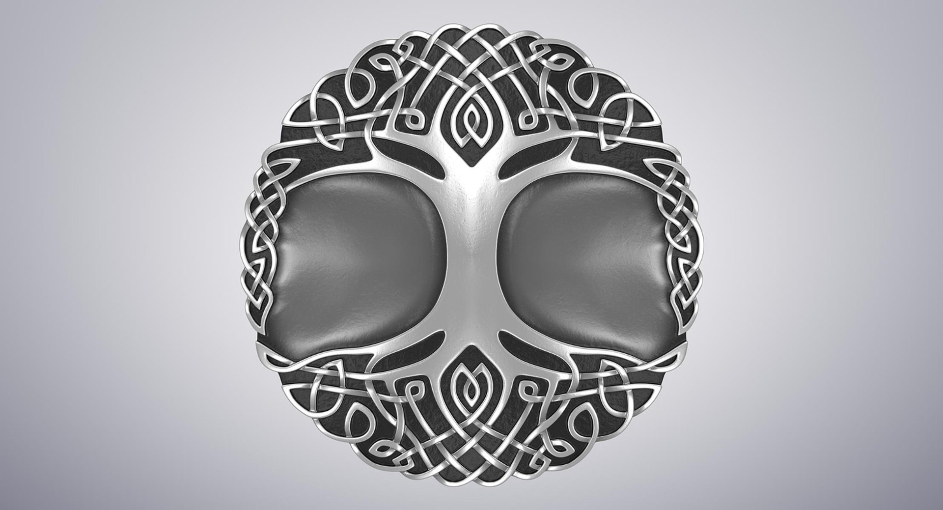 Celtic Ornament Tree - 3d Obj