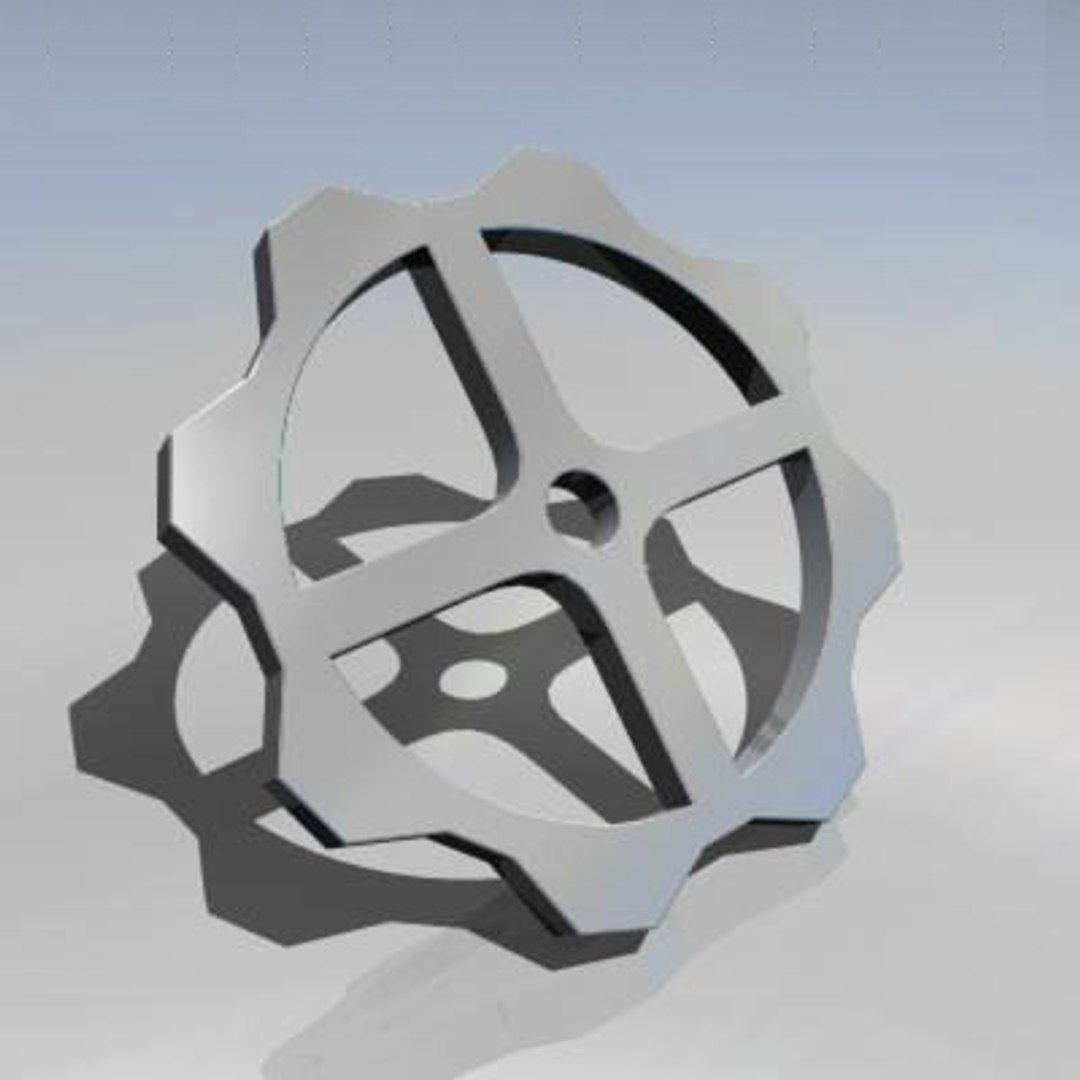 Cog Wheel 3d Model