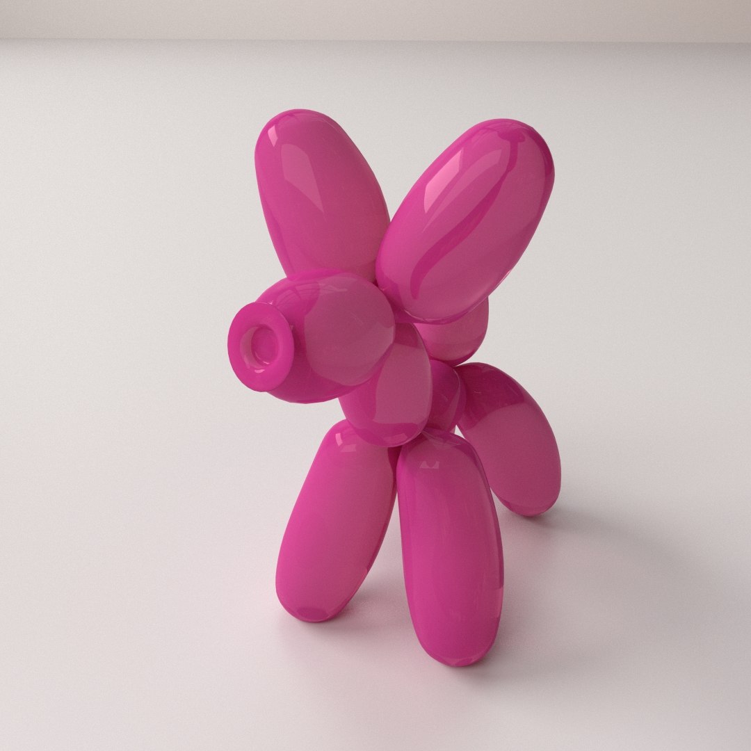 3d Balloon Poodle