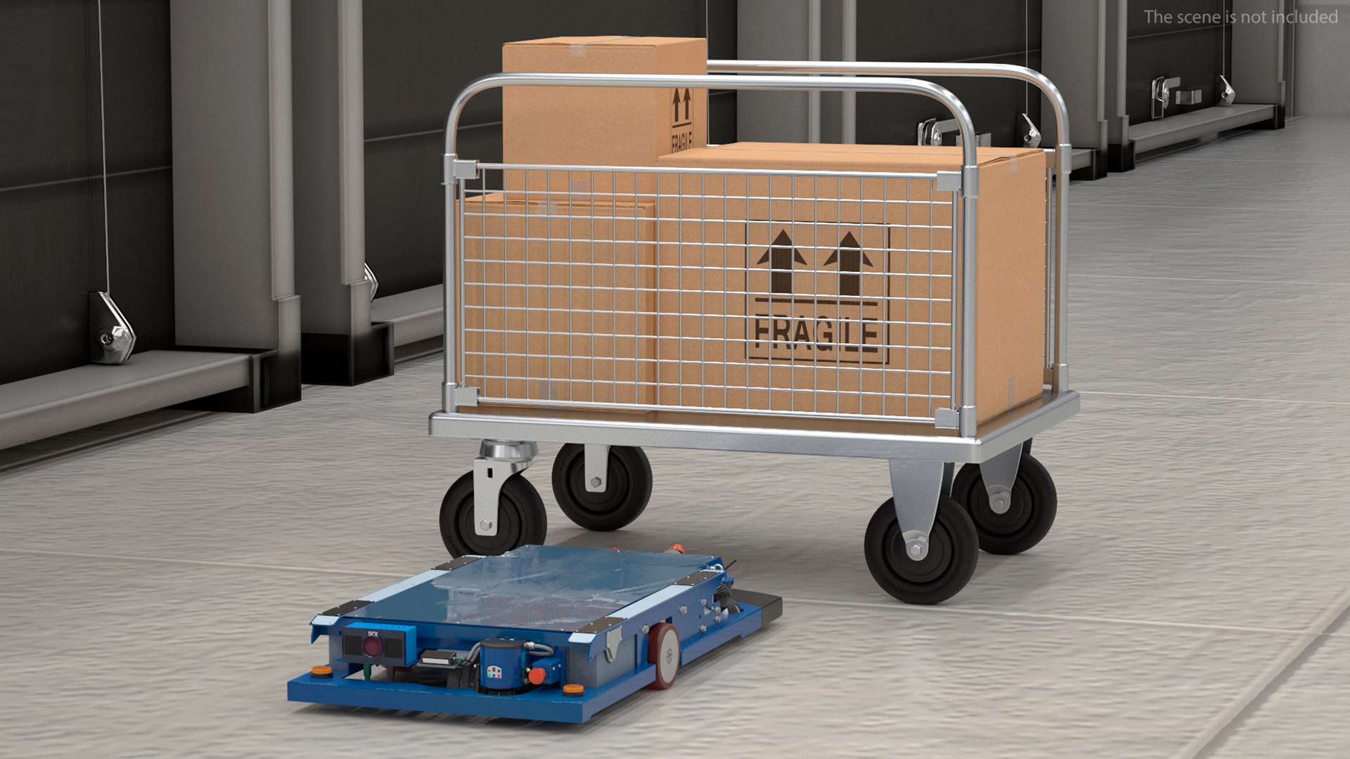 Smart Transport Robot 3D Model - TurboSquid 1896259