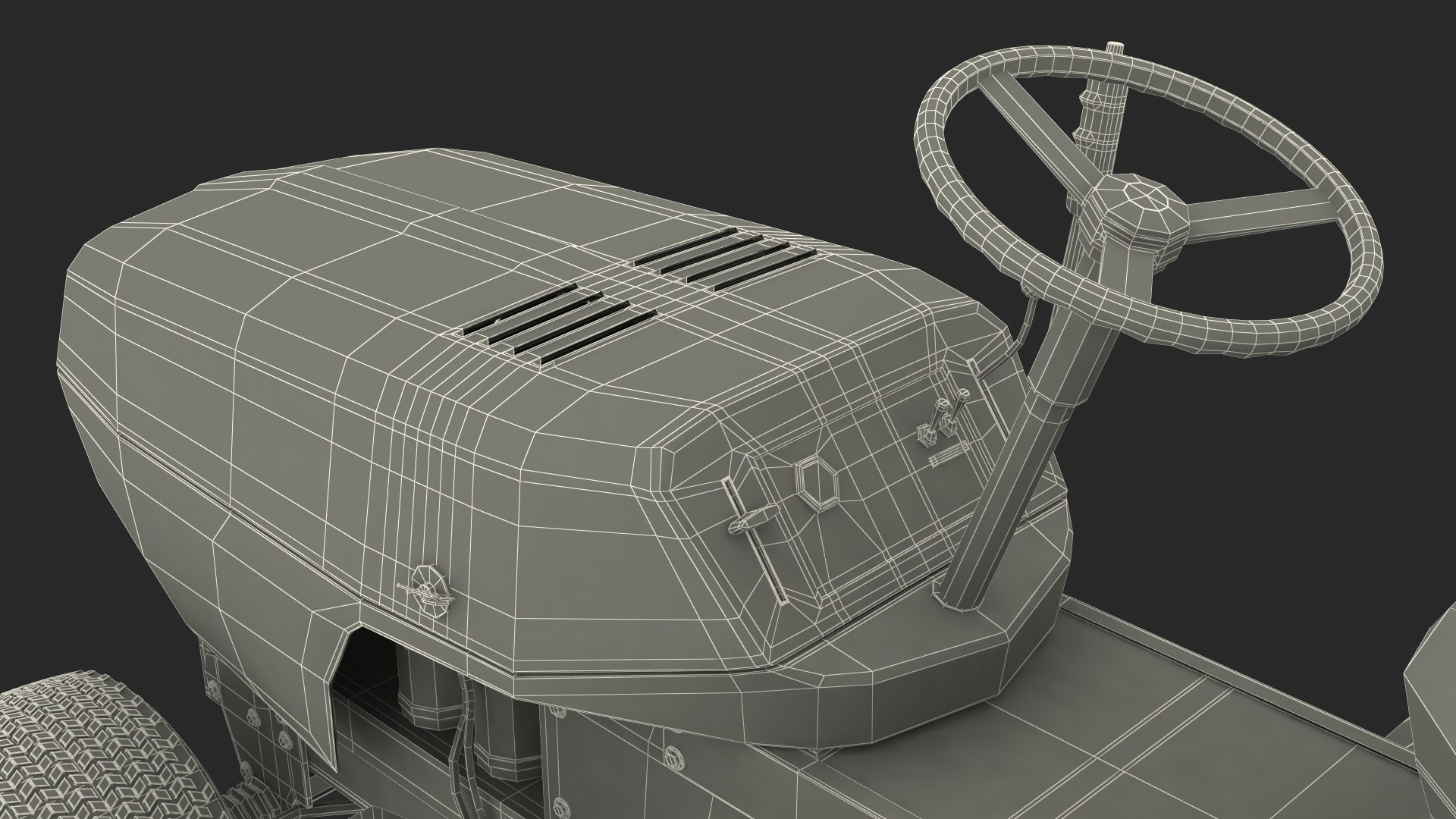 3D Mini Tractor Rigged model - TurboSquid 2132259